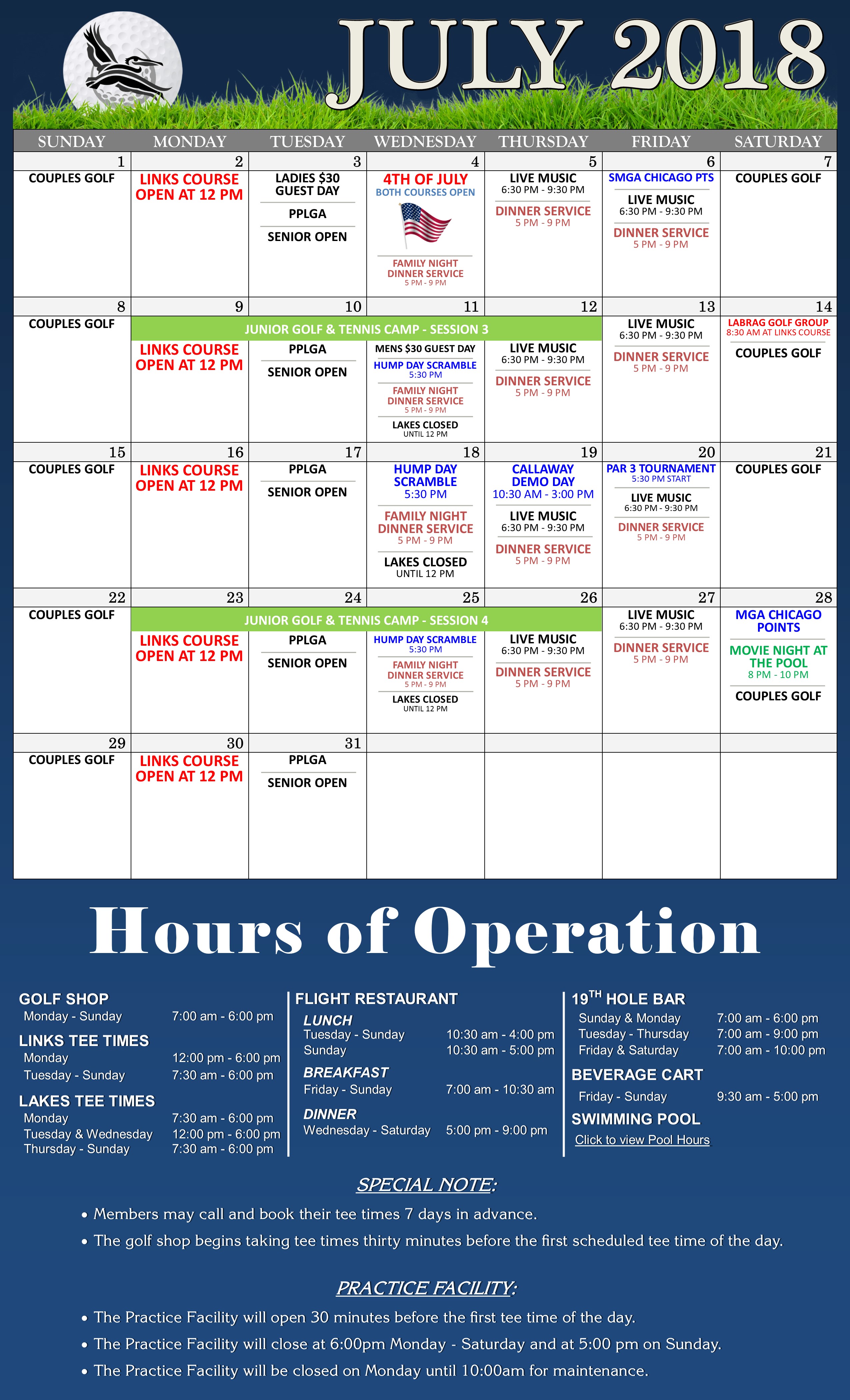 Golf Events in Gonzales, LA | Prairieville Golf Tournaments